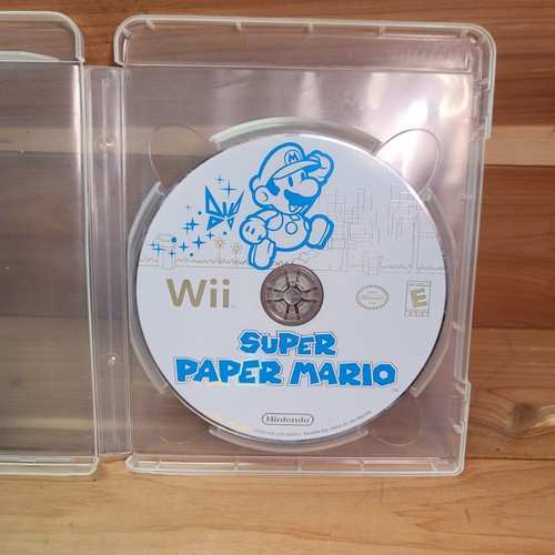 Super Paper Mario Nintendo Wii Disc Only RVL-006 (USA) 2007 | eBay