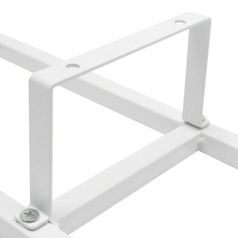 34 Inch Wall Mount Media Storage Rack, CD DVD Cube Organizer Metal ...