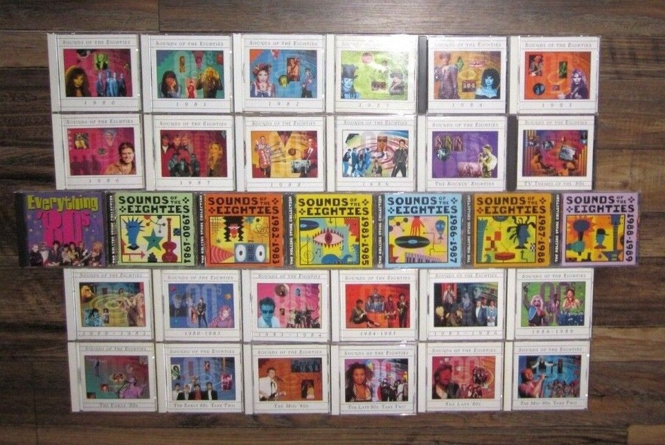TIME LIFE SOUNDS Of The Eighties 80s - Pick your CD! Excellent - Mint ...