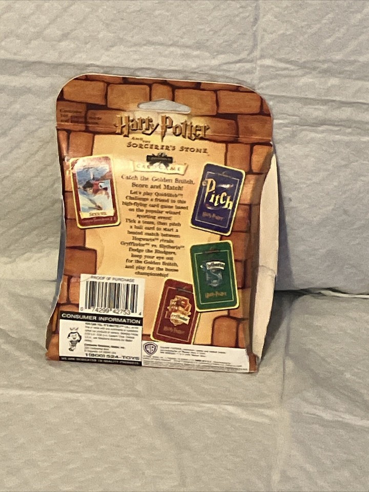 harry potter sorcerers stone Quidditch Pitch Card Game | eBay