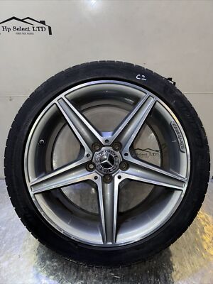 MERCEDES C CLASS AMG W205 REAR ALLOY WHEEL WITH TYRE A2054011200 C2 ...