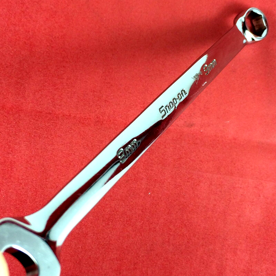Excellent! Snap-on 9mm OSHM90B Metric 6-point Combination Wrench 1994 ...