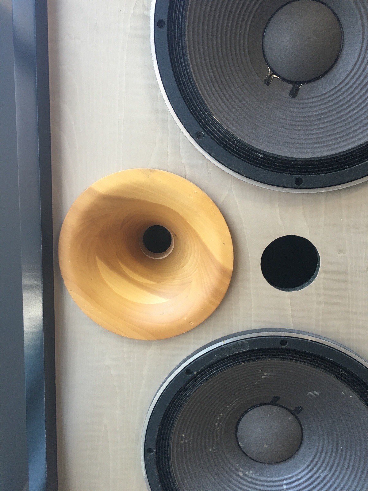 Pioneer/TAD 2401. Custom, 42” Monitor Speaker System. Wood Horn. W ...