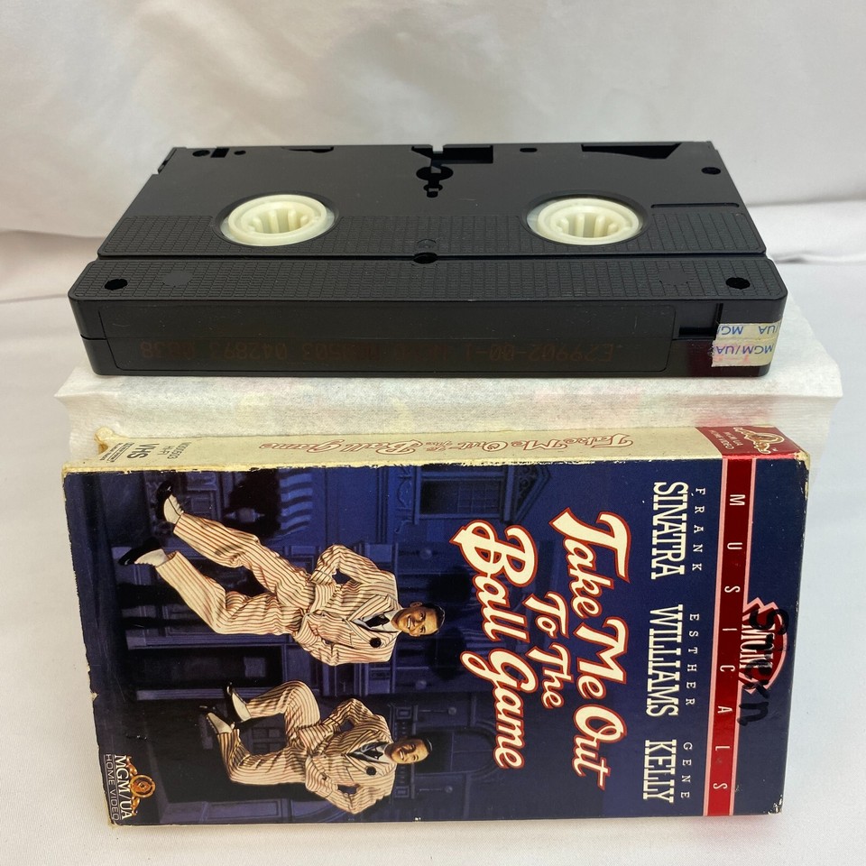 Take Me Out To The Ball Game VHS Video (MGM, 1990) Starring Frank ...