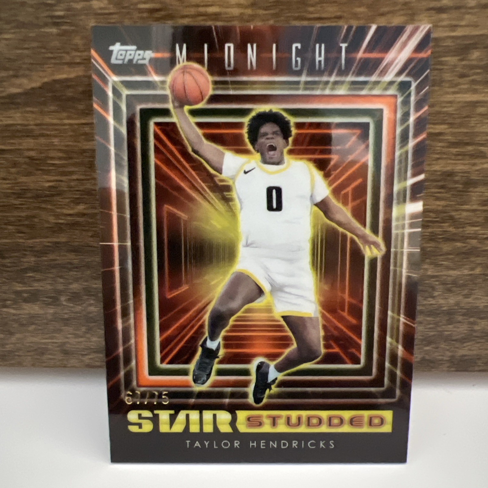 2024 Topps Midnight Basketball - #SS-24 Taylor Hendricks STAR STUDDED ...