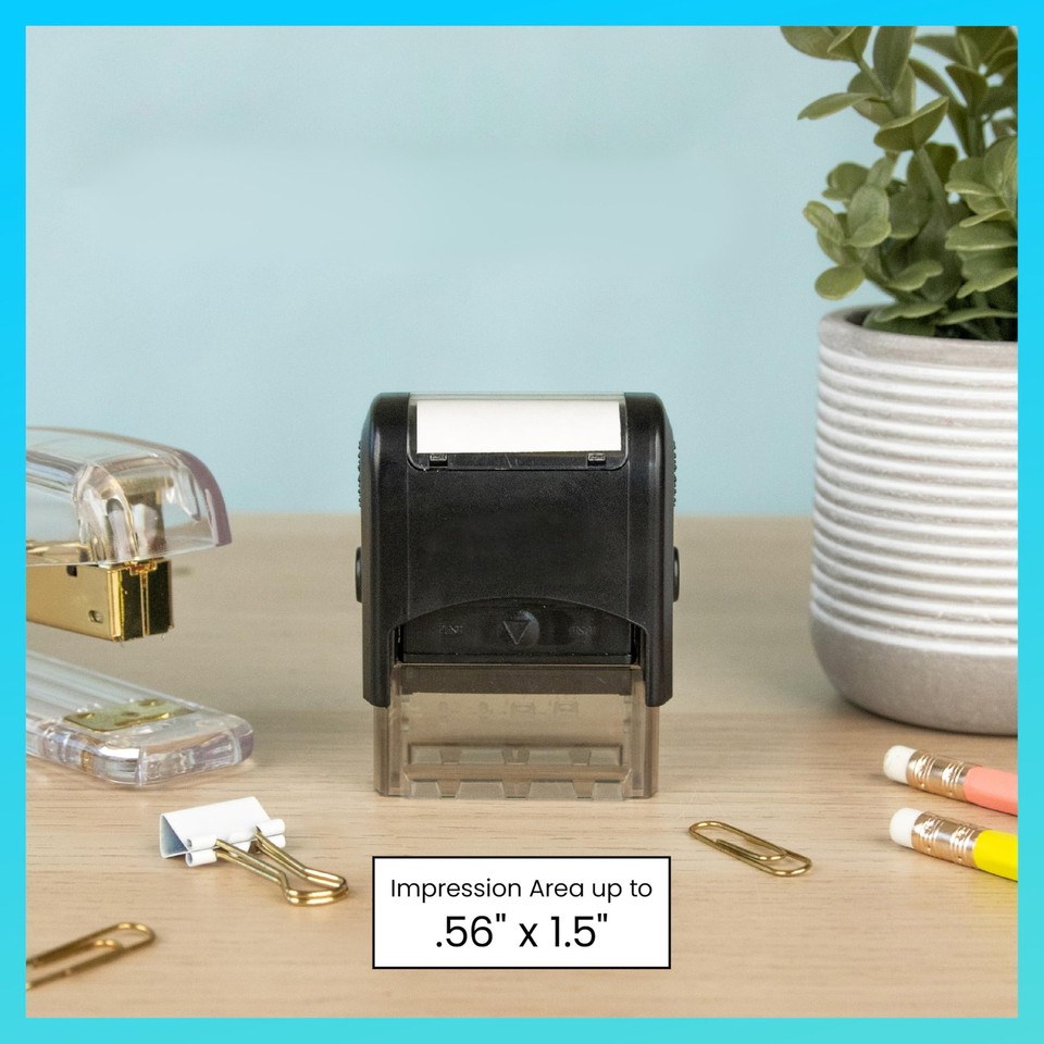 Professional Copy Stamp, Self Inking with Red Ink, Office Document Tool ...