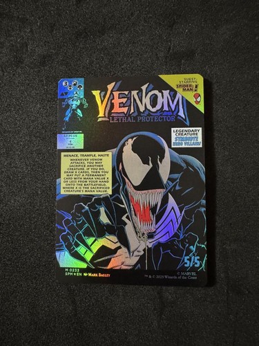 Mtg Eddie Block/Eddie Brock Foil Venom | eBay