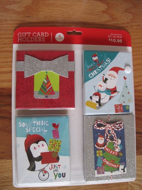 Gift Card Holder Boxes 4 In Package New TARGET Christmas | eBay
