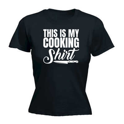 This Is My Cooking Shirt Chef Kichen - Funny Womens Ladies Top T-Shirt ...