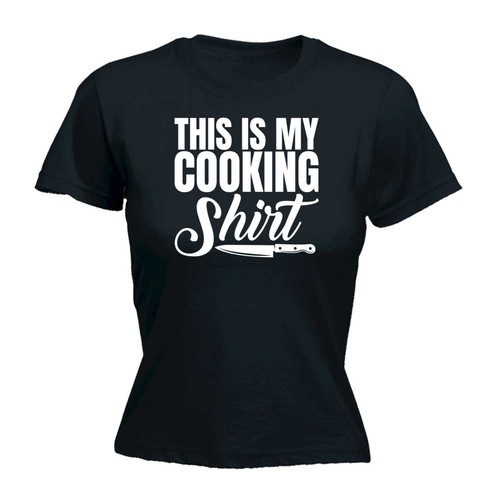This Is My Cooking Shirt Chef Kichen - Funny Womens Ladies Top T-Shirt ...