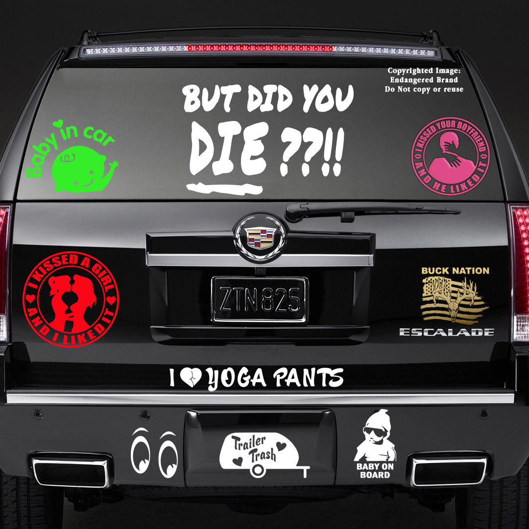 Funny Jeep Bumper Stickers