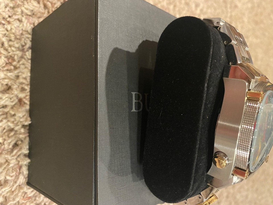 Bulova Precisionist Icon - 98B228 Bass Pro Shop emblem, never worn MSRP ...