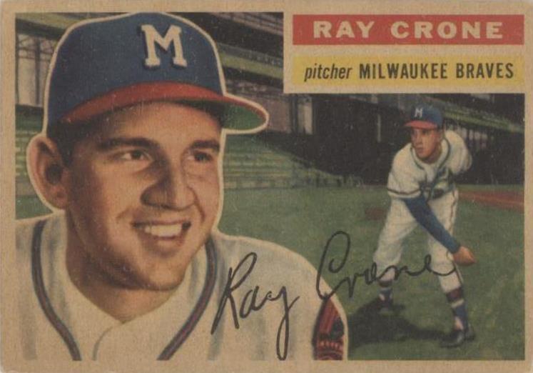 1956 Topps - Ray Crone #76 White Back for sale online | eBay