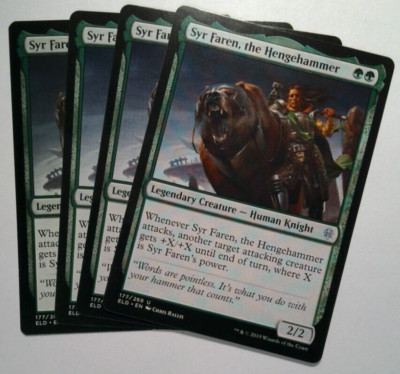 Mtg - Syr Faren, The Hengehammer x4 | eBay