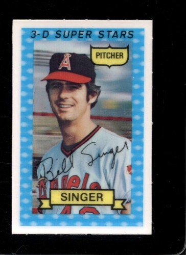 1974 KELLOGG'S #12 BILL SINGER EXMT ANGELS *X46563 | eBay