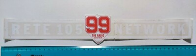 Radio Network 105 Sticker Vintage 80s Original | eBay UK