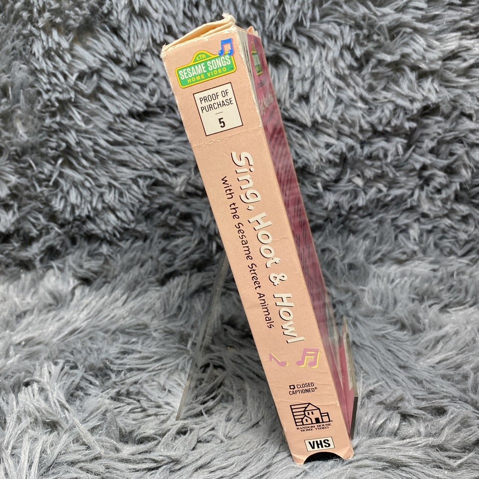 Sesame Songs Sing, Hoot & Howl VHS 1991 Sesame Songs Home Video Big ...