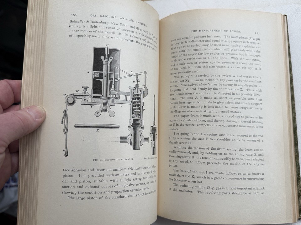 1898 GARDNER HISCOX GAS GASOLINE OIL VAPOR ENGINES BOOK STEAM MARINE ...