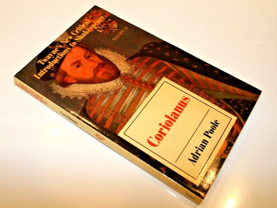 Coriolanus Adrian Poole Paperback Book Like New FREE SHIPPING! | eBay