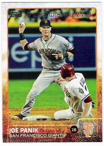 JOE PANIK 2015 Topps Future Stars Baseball Card #503 SAN FRANCISCO ...