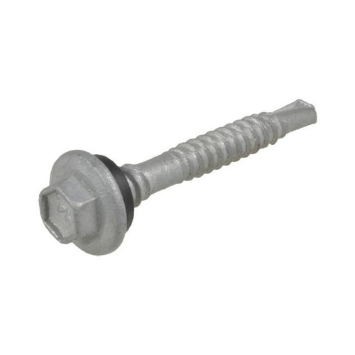 Pack of 10 Galvanised 12g-14 x 55mm NEO Hex Top Grip Self Drilling ...