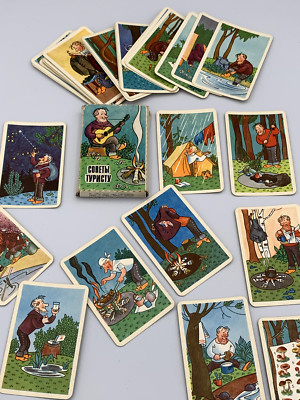 Rare Soviet Cards Tips for Tourist 32 pcs 1972 | eBay