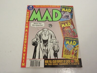 MAD #3 SPRING 1998 REPRINT 7 8 9 MAGAZINE COMIC BOOK TALES | eBay