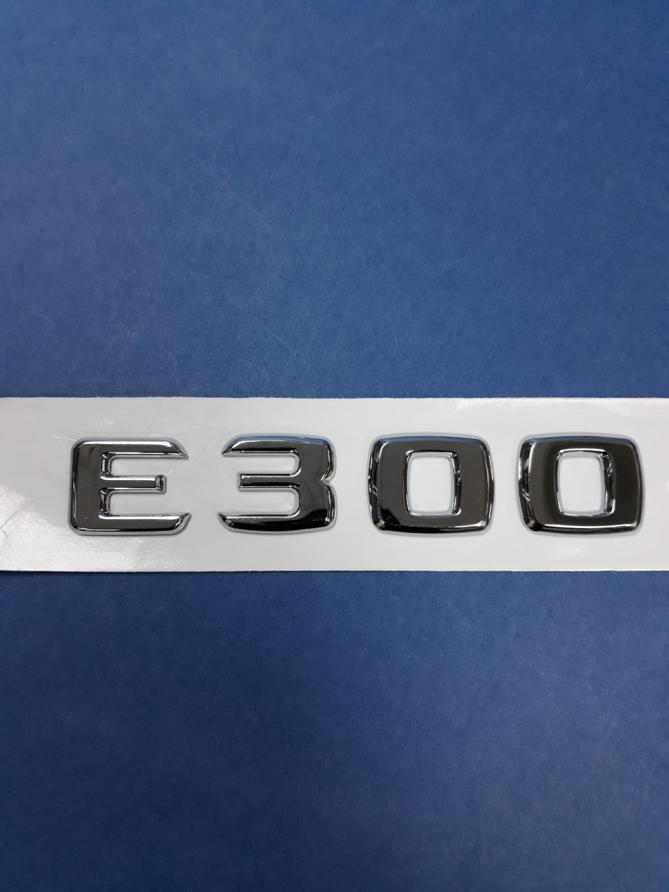 CHROME * E300 * TRUNK LETTERS EMBLEM BADGE FOR MERCEDES BENZ E-CLASS ...