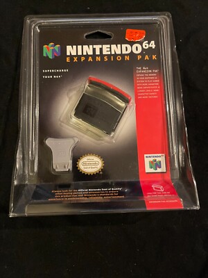 Nintendo 64 RAM Expansion Pak - Blister Pack - NEW - SEALED | eBay