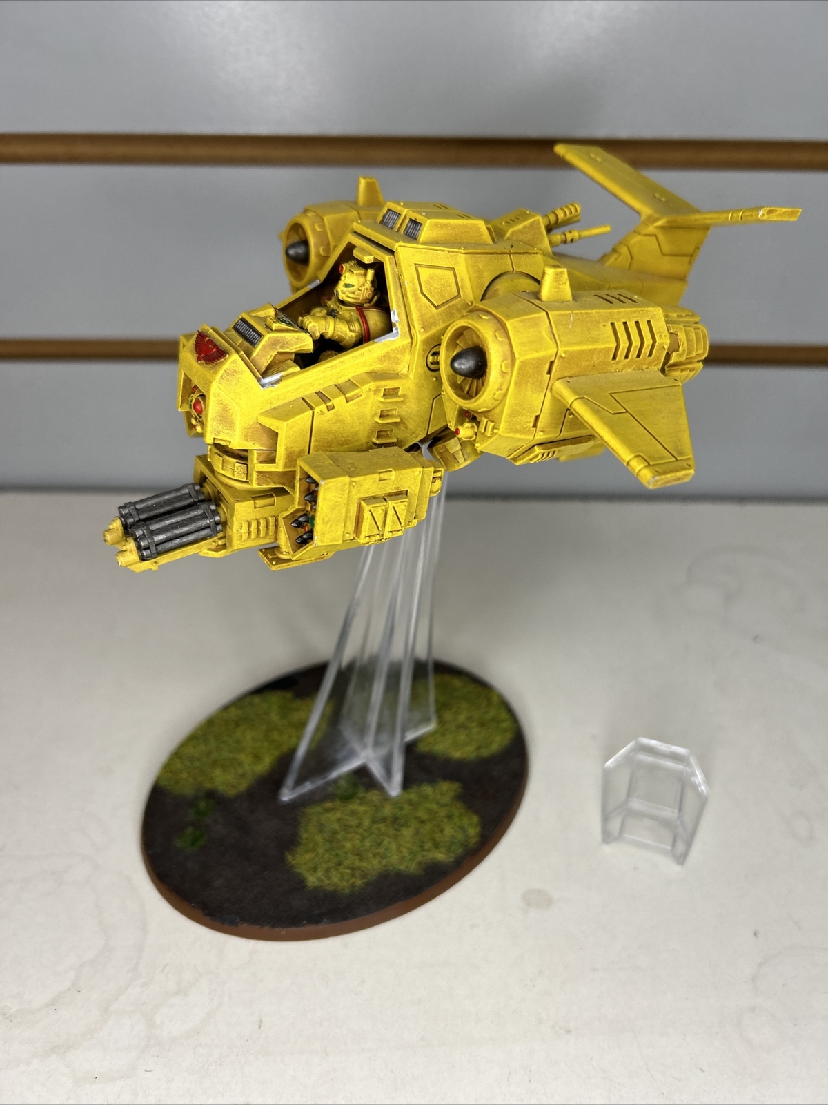 Warhammer 40k Space Marines Stormtalon - Textured Base + Painted | eBay
