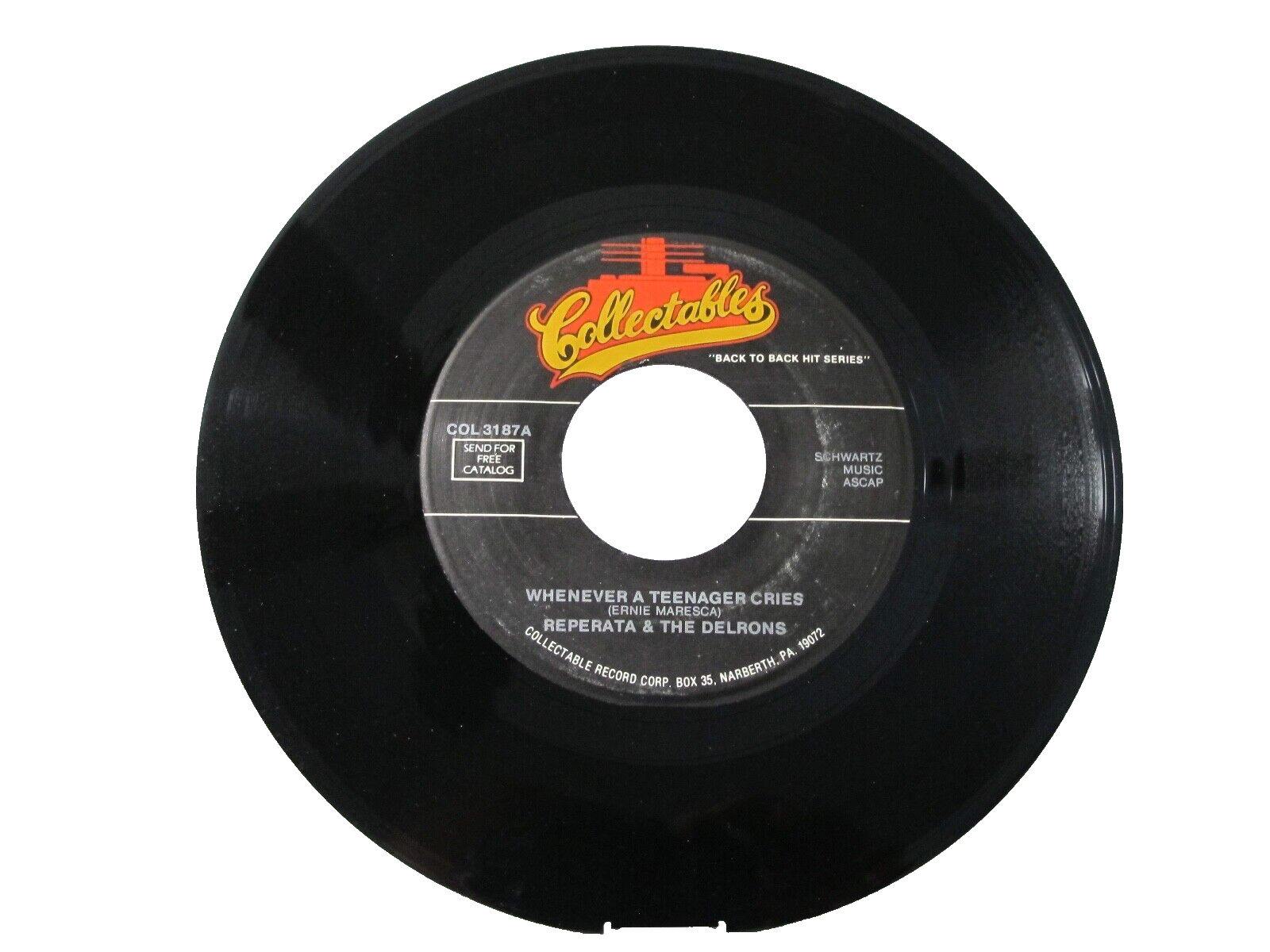 45 RECORD - REPERATA & THE DELRONS - WHENEVER A TEENAGER CRIES | eBay