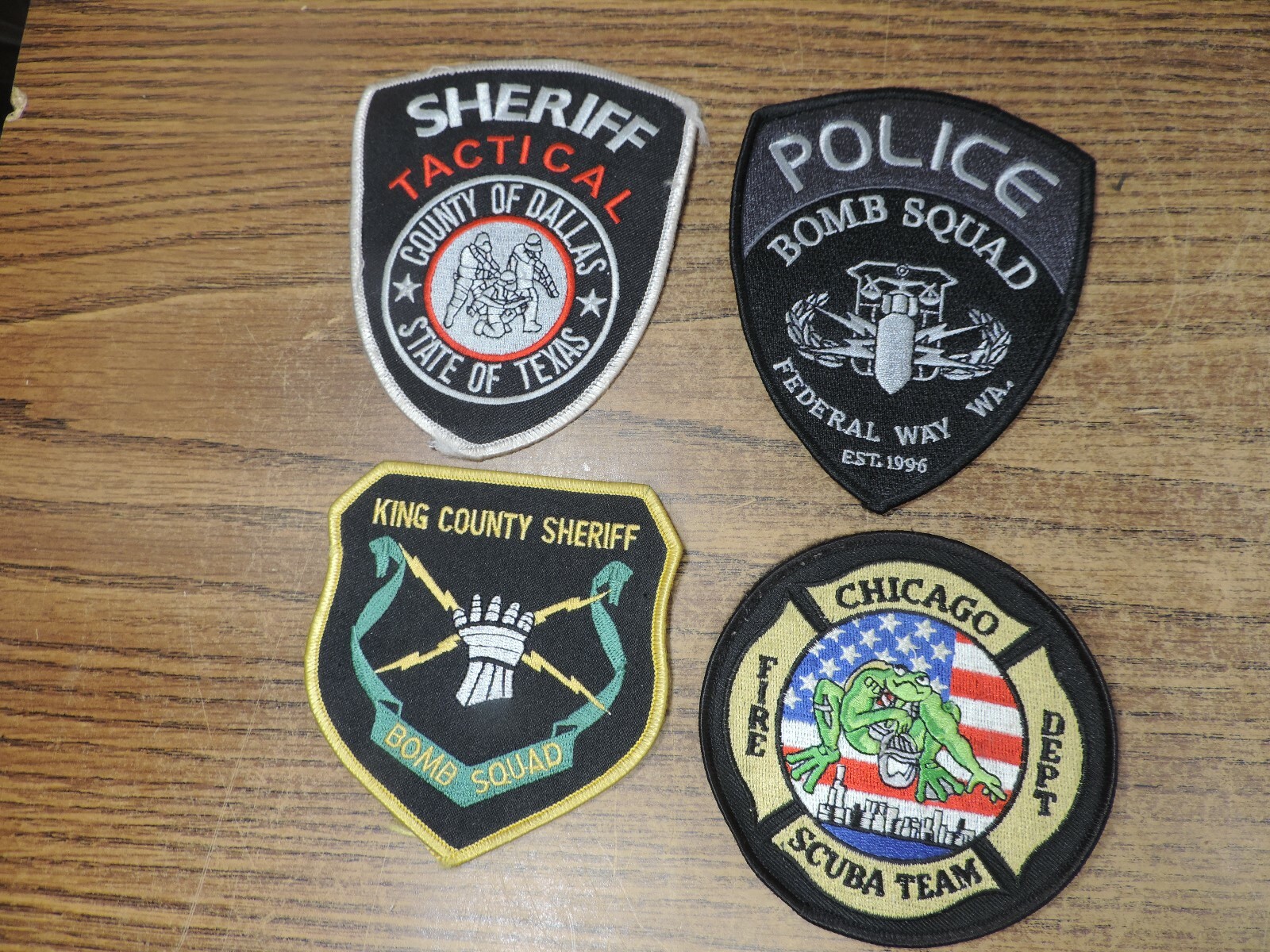 bomb scuba Tactical police law enforcement patches | eBay