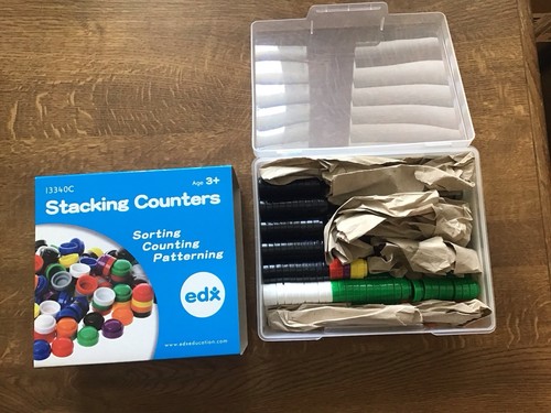 edx education Stacking Counters, 502 Pieces | eBay UK