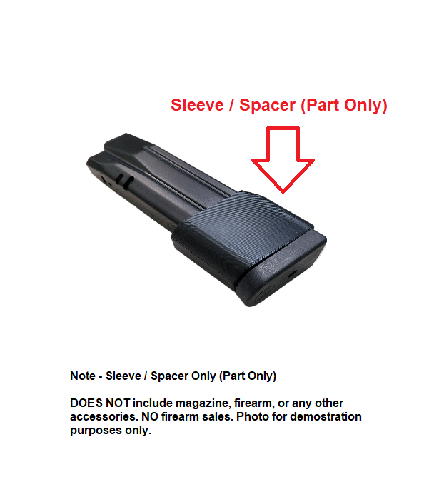 CZ P10F Full Size Magazine Sleeve Adapter for Subcompact P10S (ZF-P08 ...