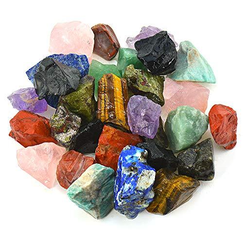 3 Lbs Bulk Rough Madagascar Stones Mix Large 1" Natural Raw Stones ...