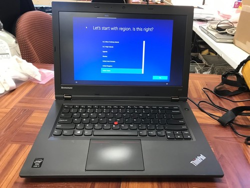 Lenovo Thinkpad L440/14" Display/Intel Core i5 - 4GB 128 SSD Win 10 Pro ...