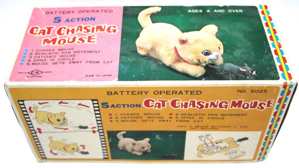 Dog Chasing Cat Chasing Mouse