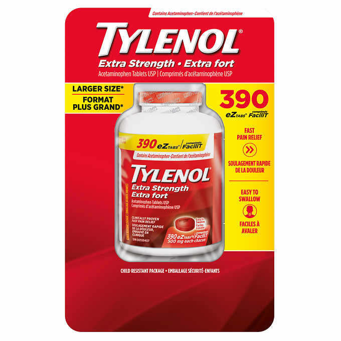 Tylenol Extra Strength Ez Tabs