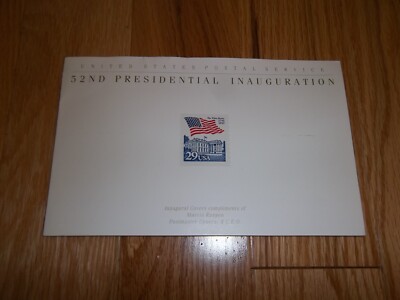 1993 Special Postmaster General Edition 52nd Presidential Inauguration ...