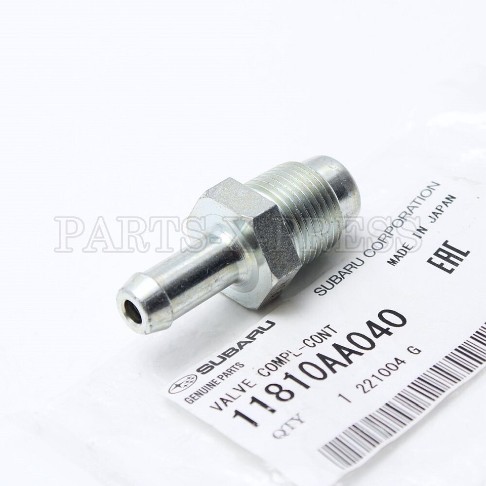 GENUINE OEM SUBARU FORESTER IMPREZA LEGACY COMPLETE CONTROL PCV VALVE ...
