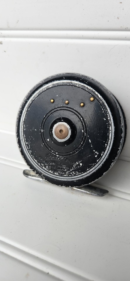 Vintage Meisselbach Rainbow 627 fly reel horseshoe latch and H&H 4WTDT ...