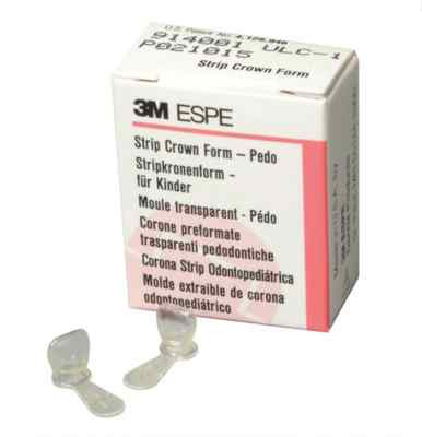 3M Unitek Transparent Pedo Strip Crown Forms Pedodontic Anterior - 5 ...