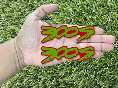 300 S Drip Car Emblem Badges Custom New Racing Aggressive Lime Green on ...