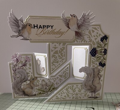 Carnation Crafts Into Spring Card Shape With Wondering In Nature Card ...