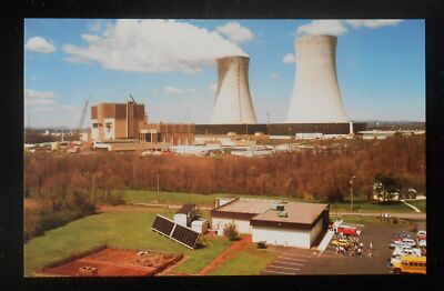 1980s CONSTRUCTION VIEW Info Center Limerick Nuclear Station PECO ...