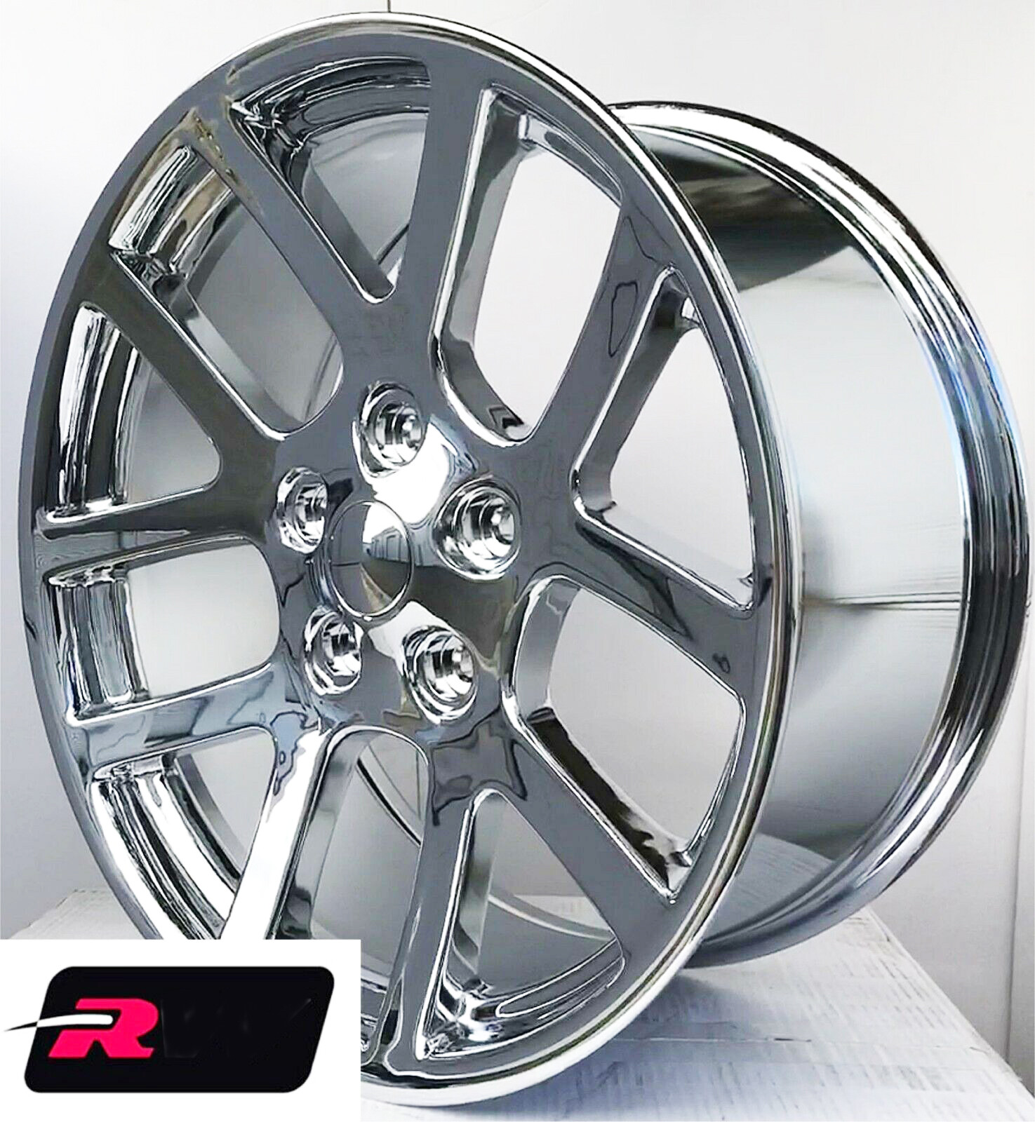 20x9" FR60 SRT10 Chrome Wheels for Dodge Ram 1500 SRT Durango Rims ...