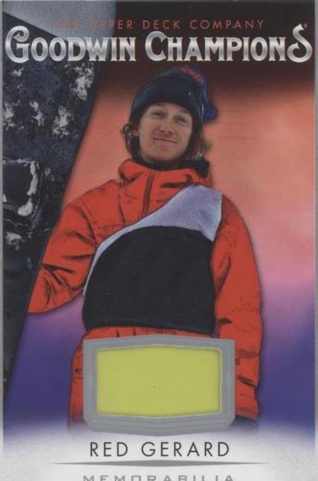2021 Upper Deck Goodwin Champions - Memorabilia Red Gerard #M-RG (MEM ...