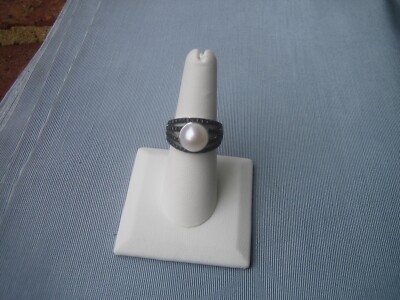 Honora 925 Silver White Pearl 4 Band Ring Size 7 | eBay