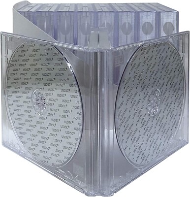 KEYIN Black Quad 4 Disc CD Jewel Case - Premium, 4cd jewel box Clear | eBay