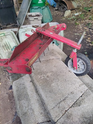 TORO mower rear bag+rear adjustable height DeThatcher attachmnt for ...